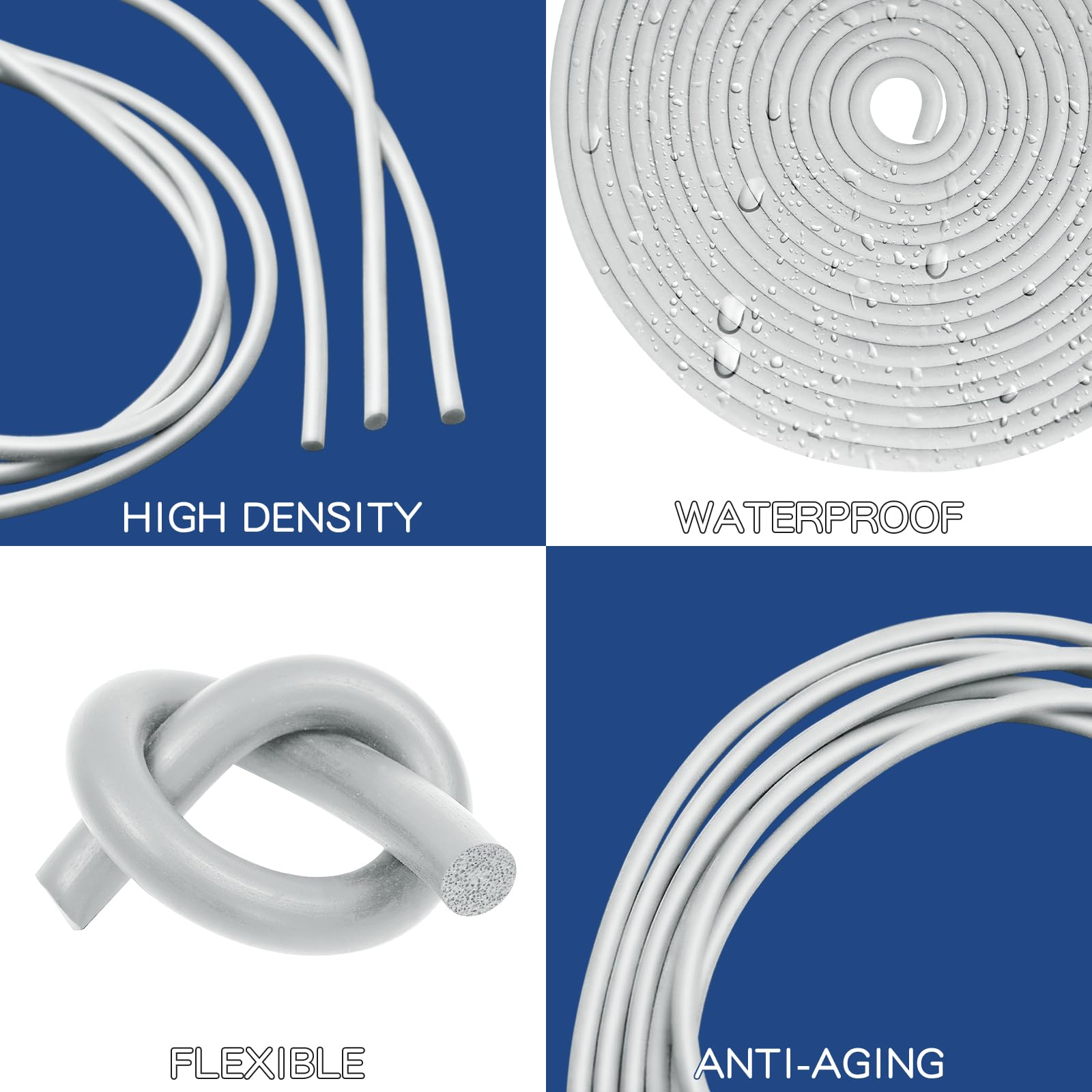 Snapklik.com : Backer Rod Foam Gap And Crack Filler For Wall Concrete ...