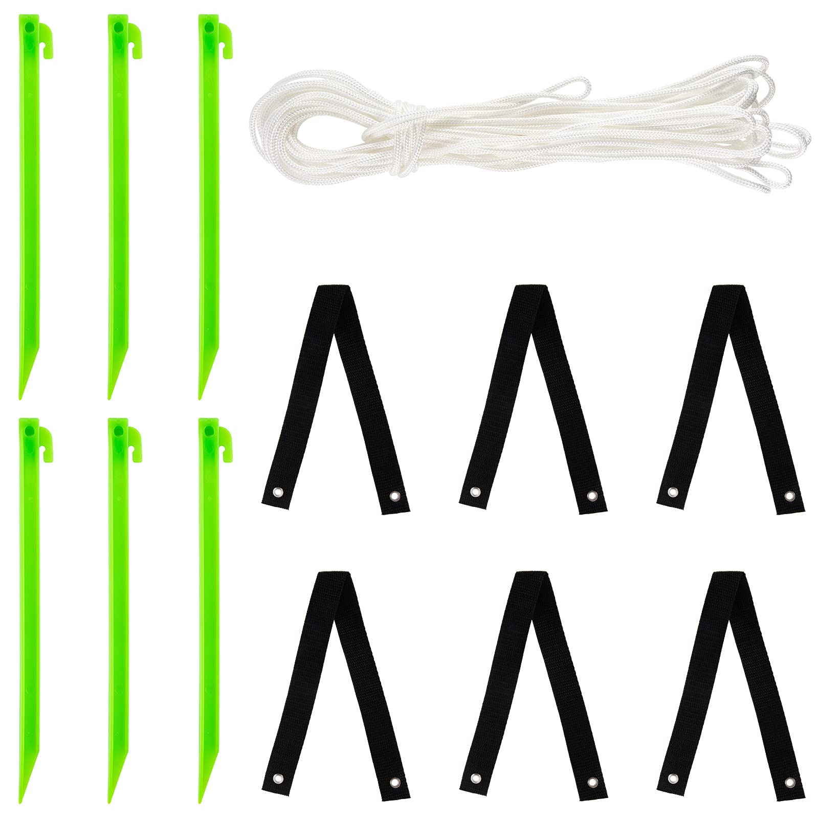 Tree Stake Kits for 2 Trees- Tree Stakes and Supports for Leaning Trees ...