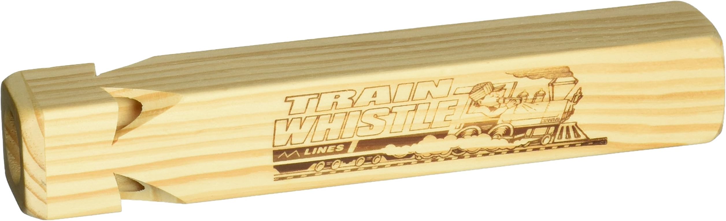 Amazon.com: Wooden Train Whistle with Blast Chart - Made in USA : Toys ...