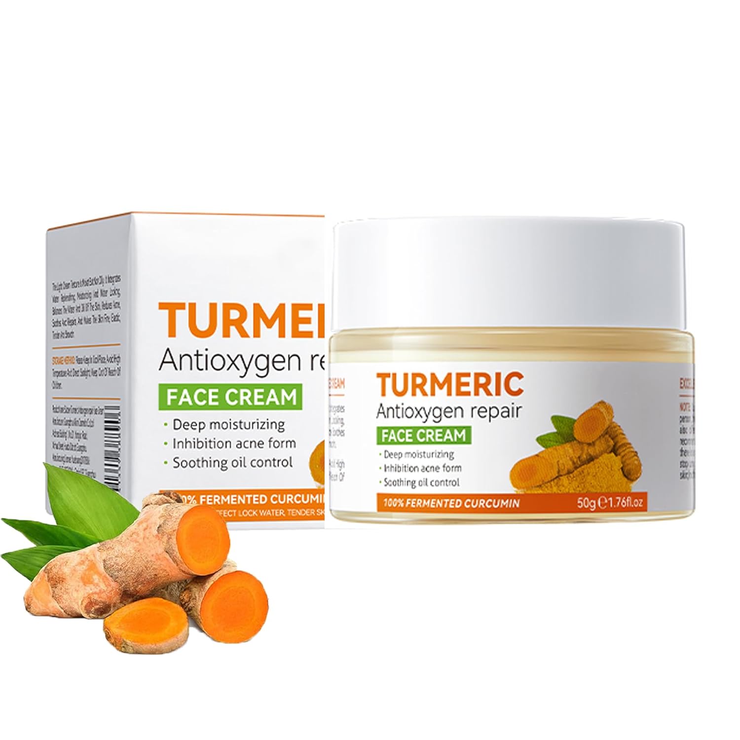 Amazon.com: Grospe Turmeric Face Cream, Natural Turmeric Skin Facial ...