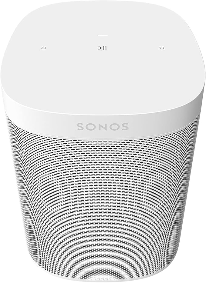 Amazon.com: Sonos One SL. The Powerful Microphone-Free Speaker for ...