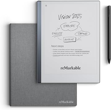 reMarkable Essentials Bundle – Gray | reMarkable 2 Paper Tablet ...
