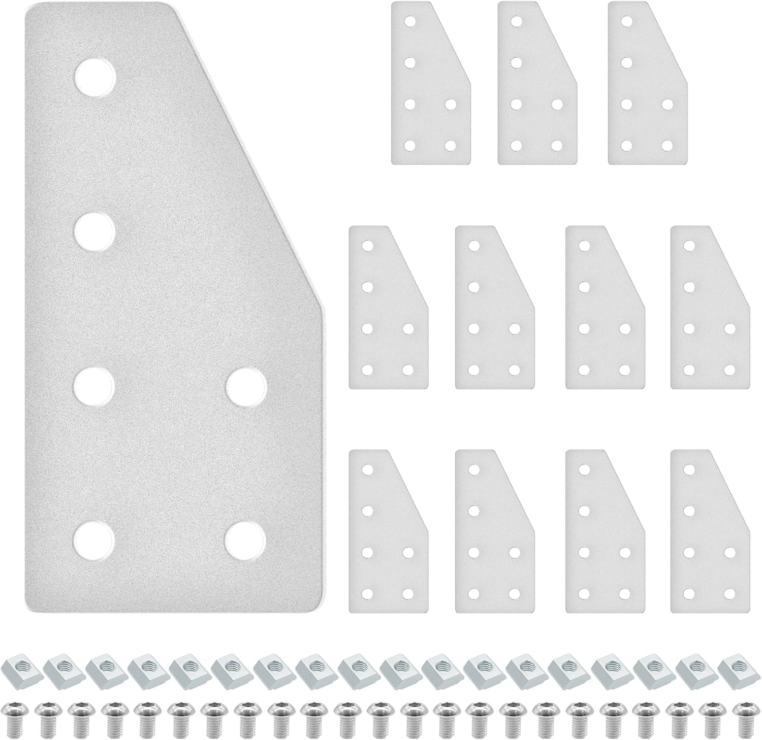 Amazon.com: Seekliny 12pcs 2040 L Corner Bracket Joining Plate T ...