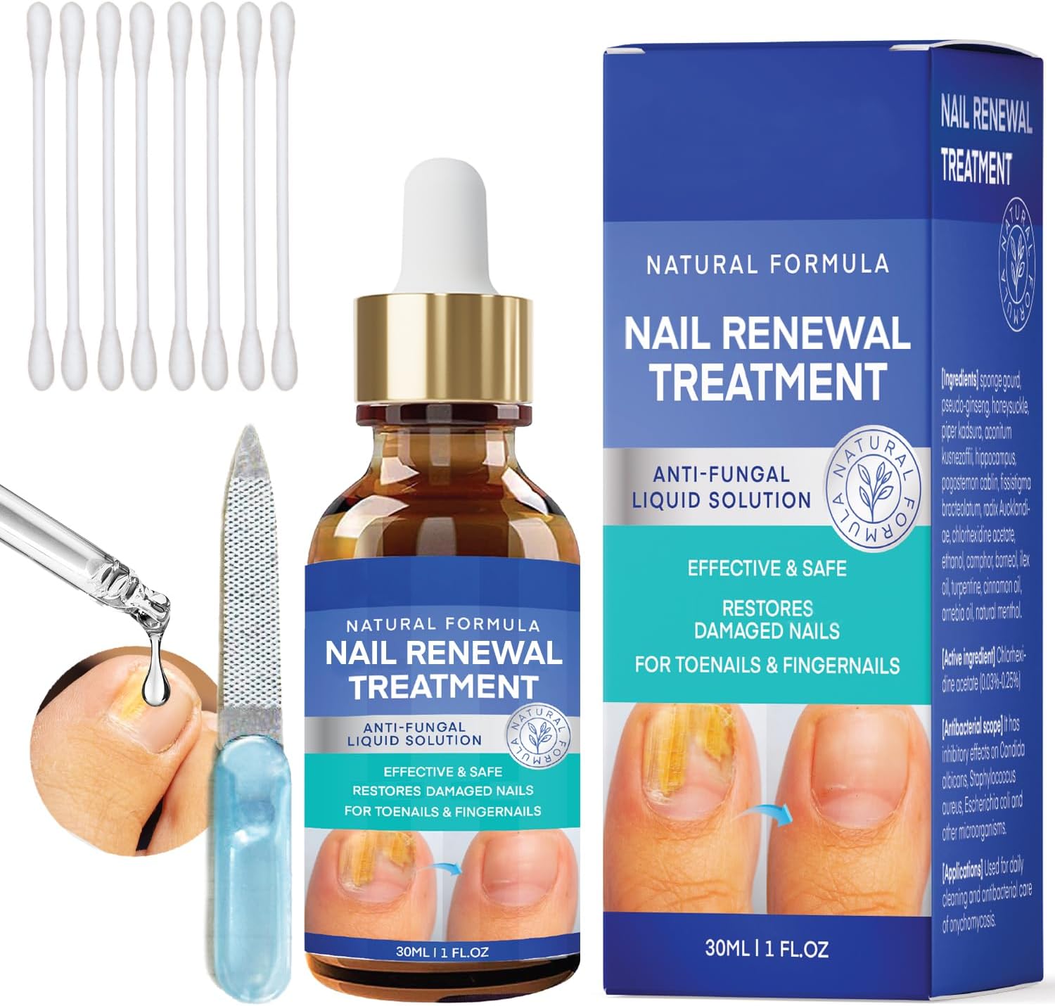 Amazon.com : Nail Repair Essence, Fingernail & Toenail Repair Nail ...