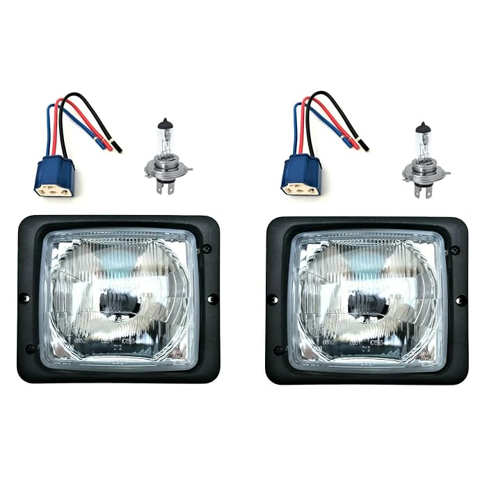 Buy MelTruck® Fendt Zetor Headlight Tractor with Lamp Holder H4 12 V ...