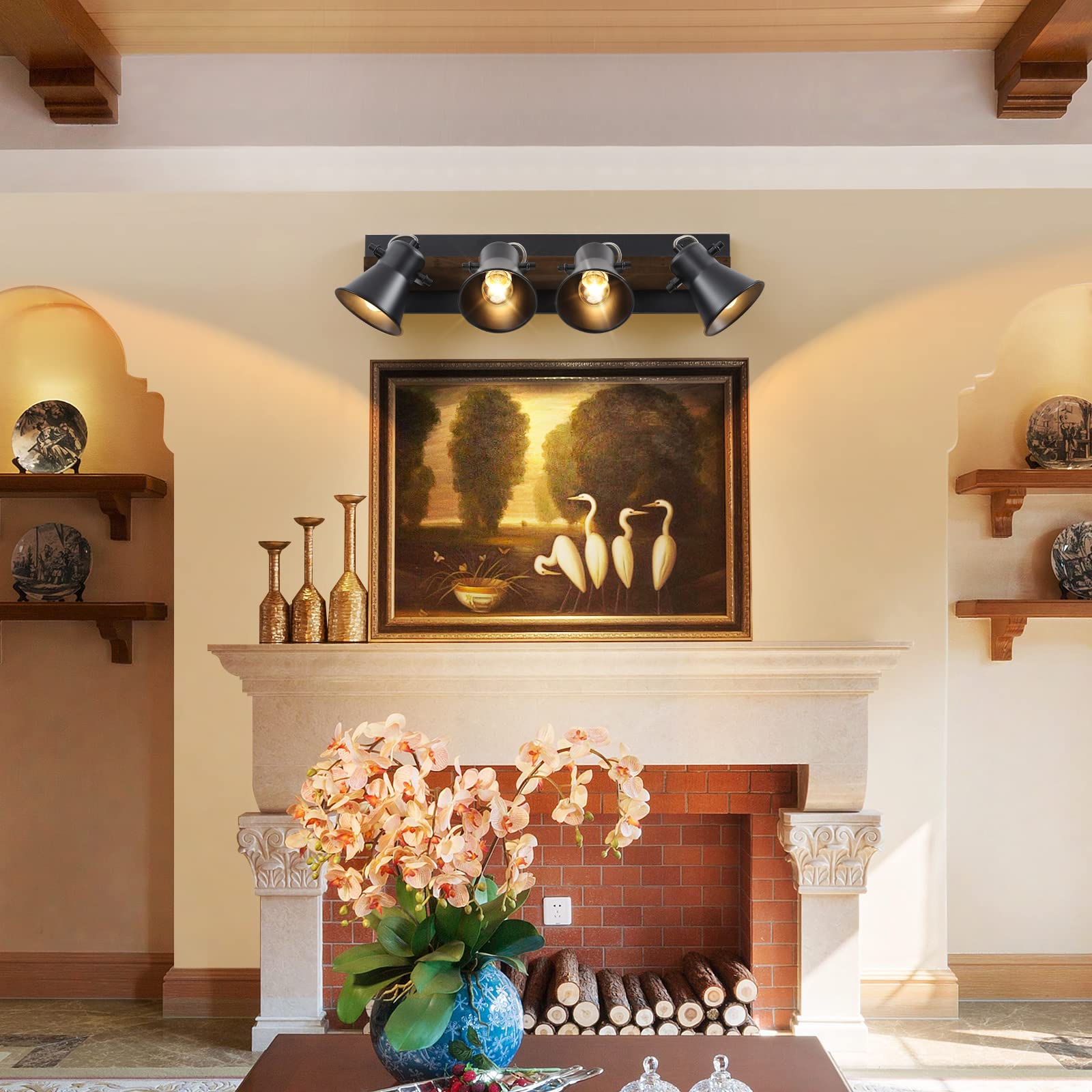 Snapklik.com : SEEBLEN 4-Light Kitchen Light Fixtures - Adjustable ...