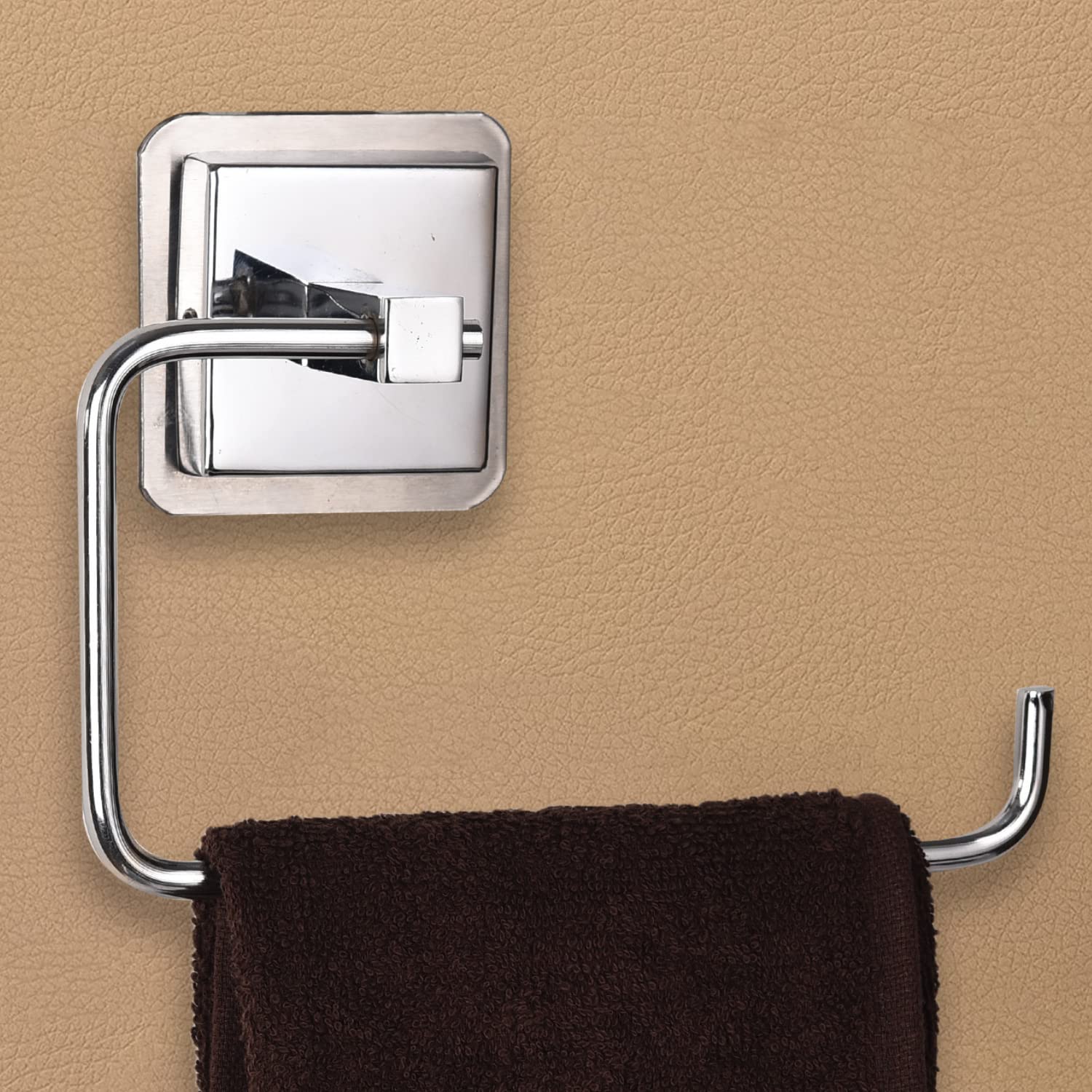 EZ Fix Pastable Towel Hanger Straight for Bathroom & Kitchen Bathroom ...