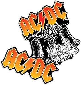 Amazon.com: Popfunk AC/DC Hells Bells Album Collectible Stickers : Toys ...