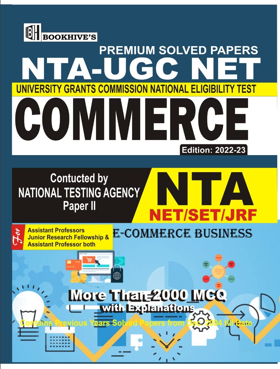 Buy NTA UGC NET/SET/JRF PAPER 2 COMMERCE Solved Paper 2023-2024 | 2024 Edition Book Online at ...