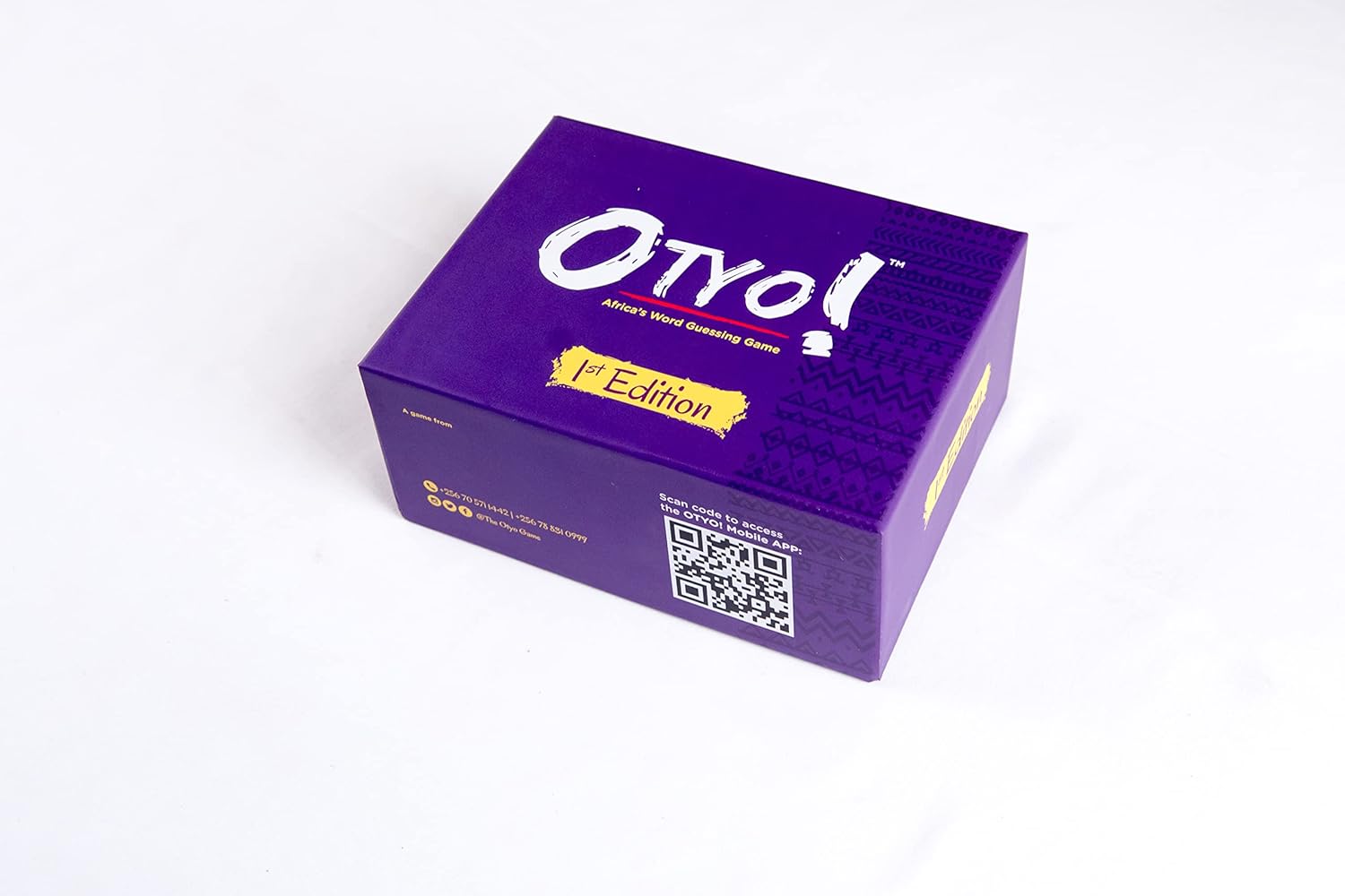 Amazon.com: Otyo! A Ugandan-Made Word guessing Game (First Edition) : Toys & Games