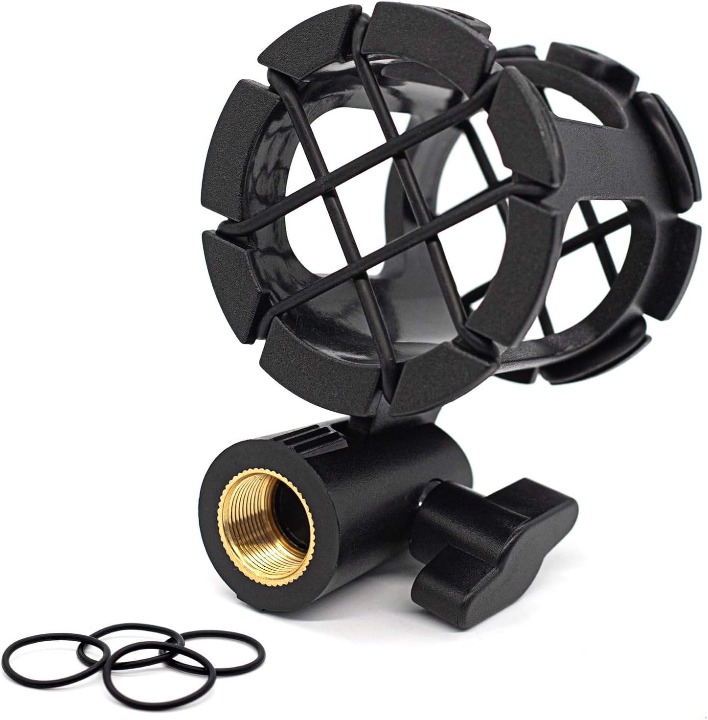 Amazon.com: Eggsnow Microphone Shock Mount Clip Universal Mic Holder ...