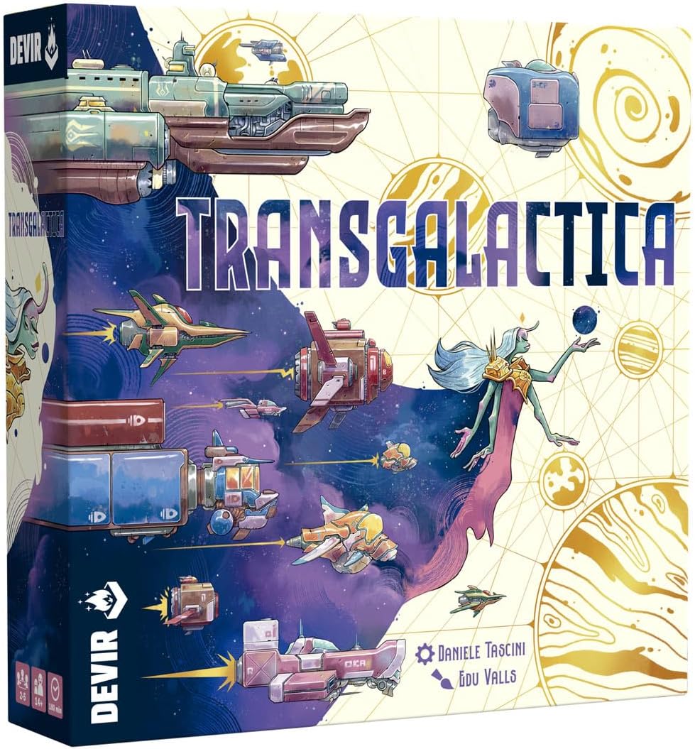 Devir - Transgalattica, gioco da tavolo di fantascienza, divertente e ...