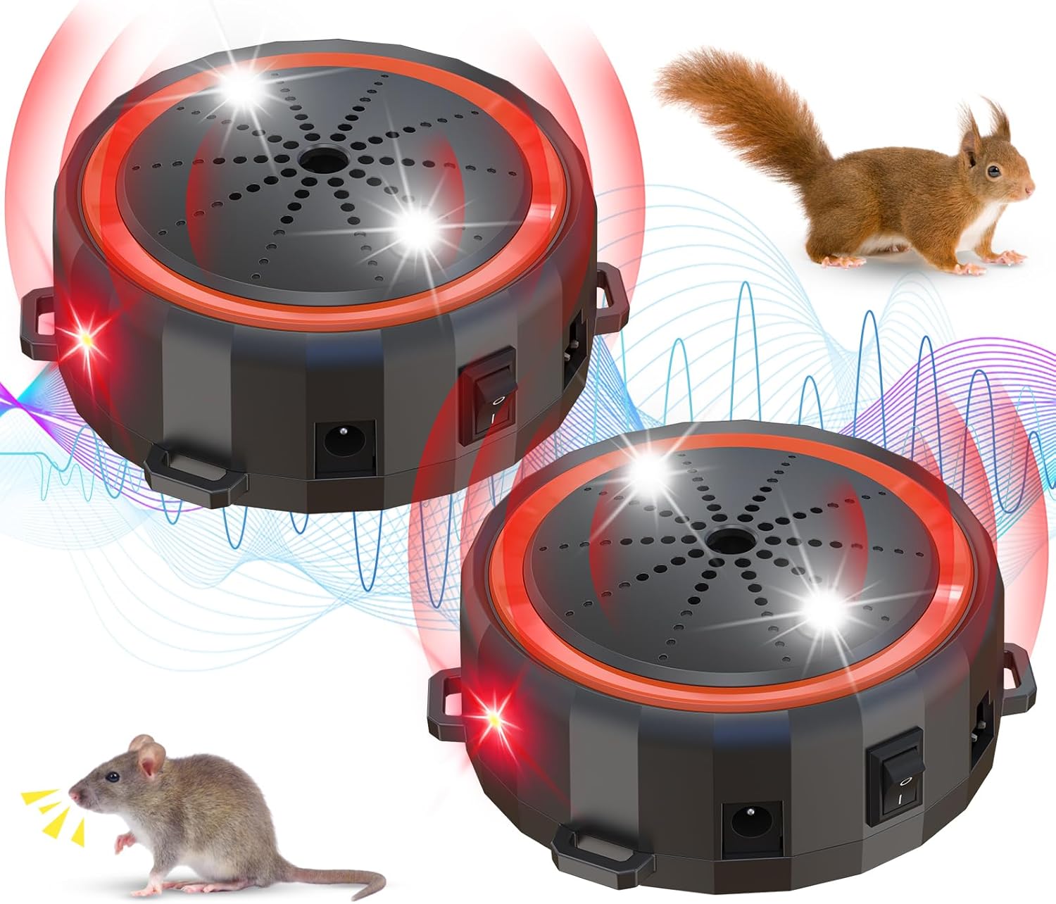 Amazon.com: 2Pack Electronic Mouse Repellent Devices for Car Rodent ...
