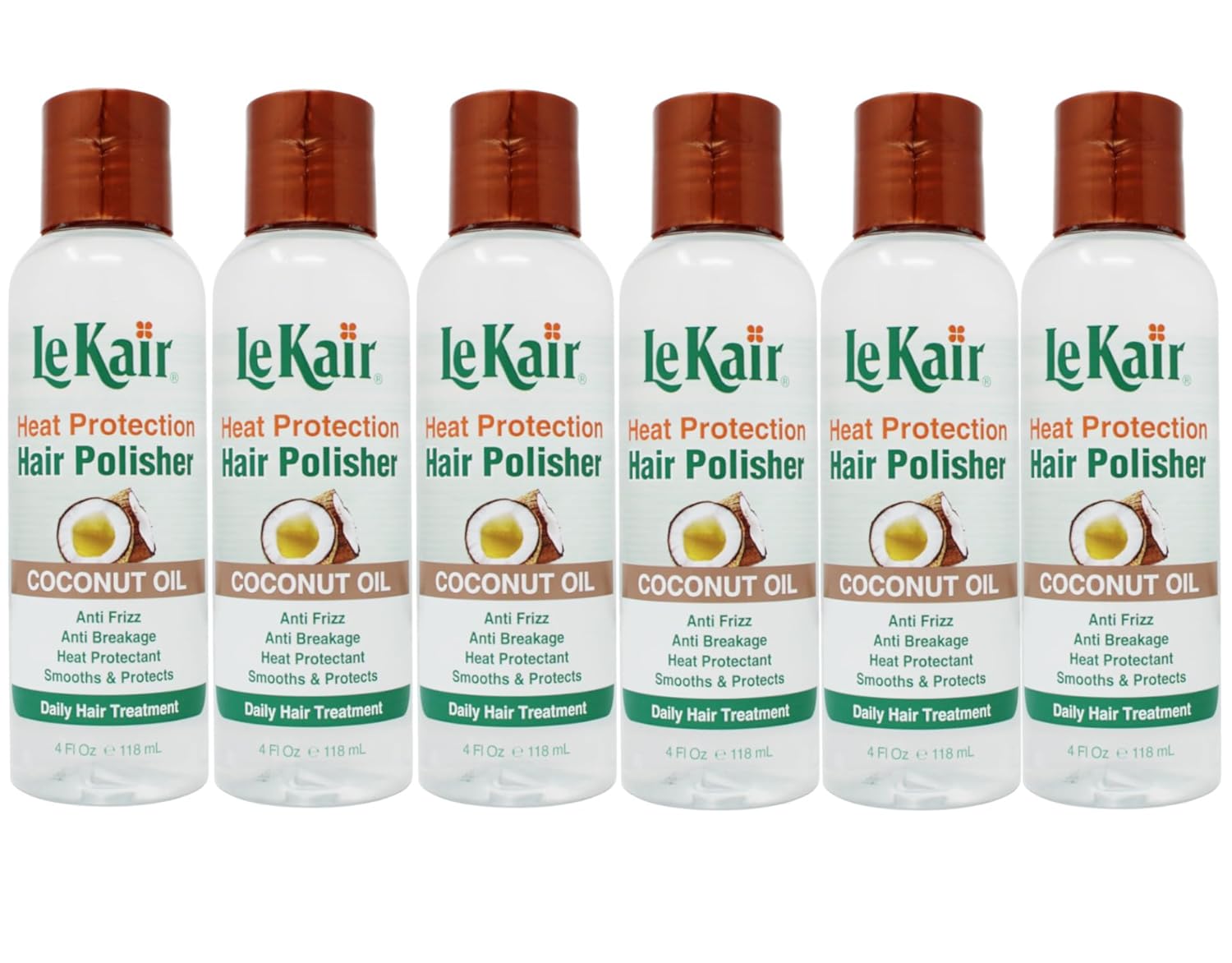 Amazon.com : LeKair High Heat Protection Hair Polisher - Coconut Oil ...