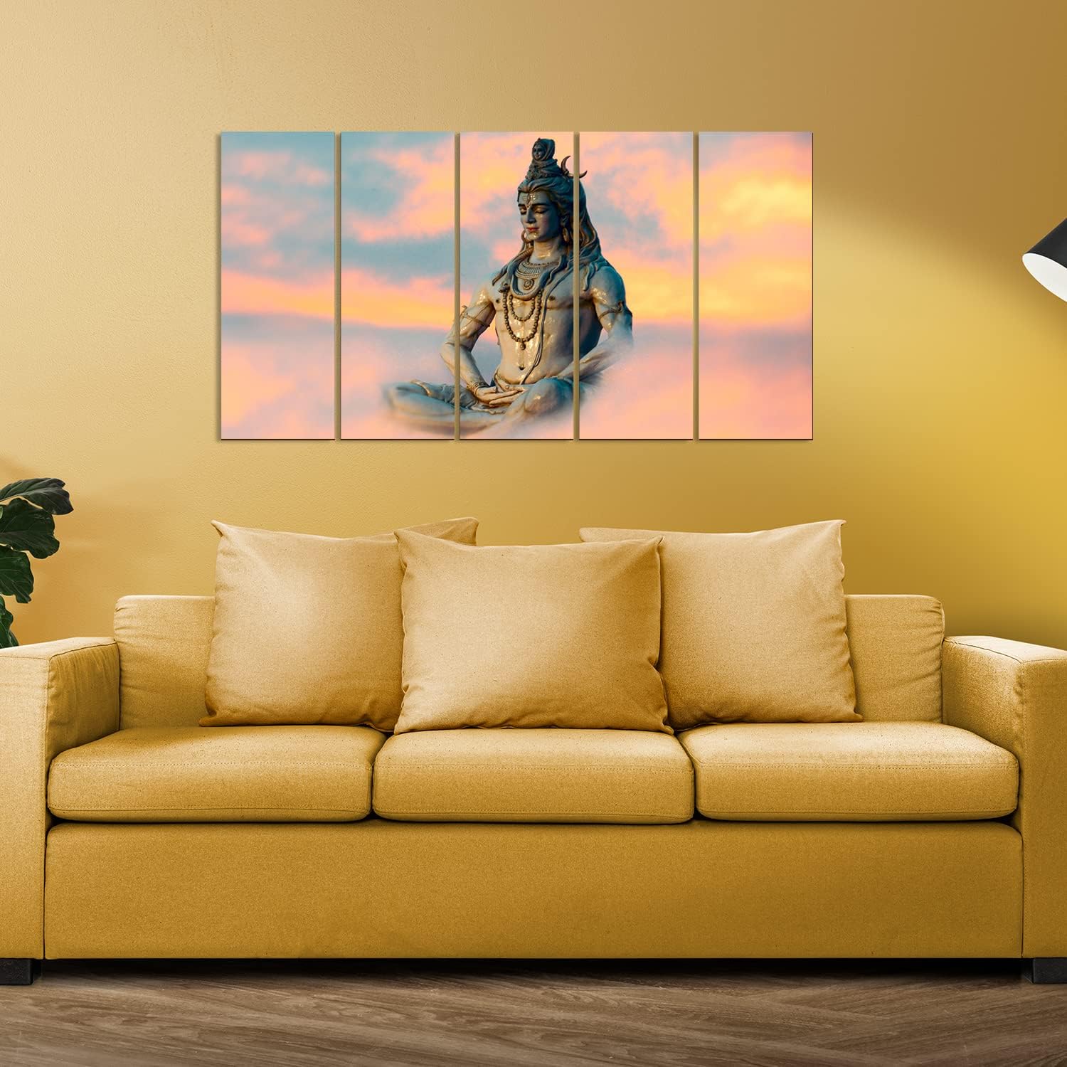 PAPER PLANE DESIGN Lord Shiva Wall Decor (SHIV JI) (C) : Amazon.in ...