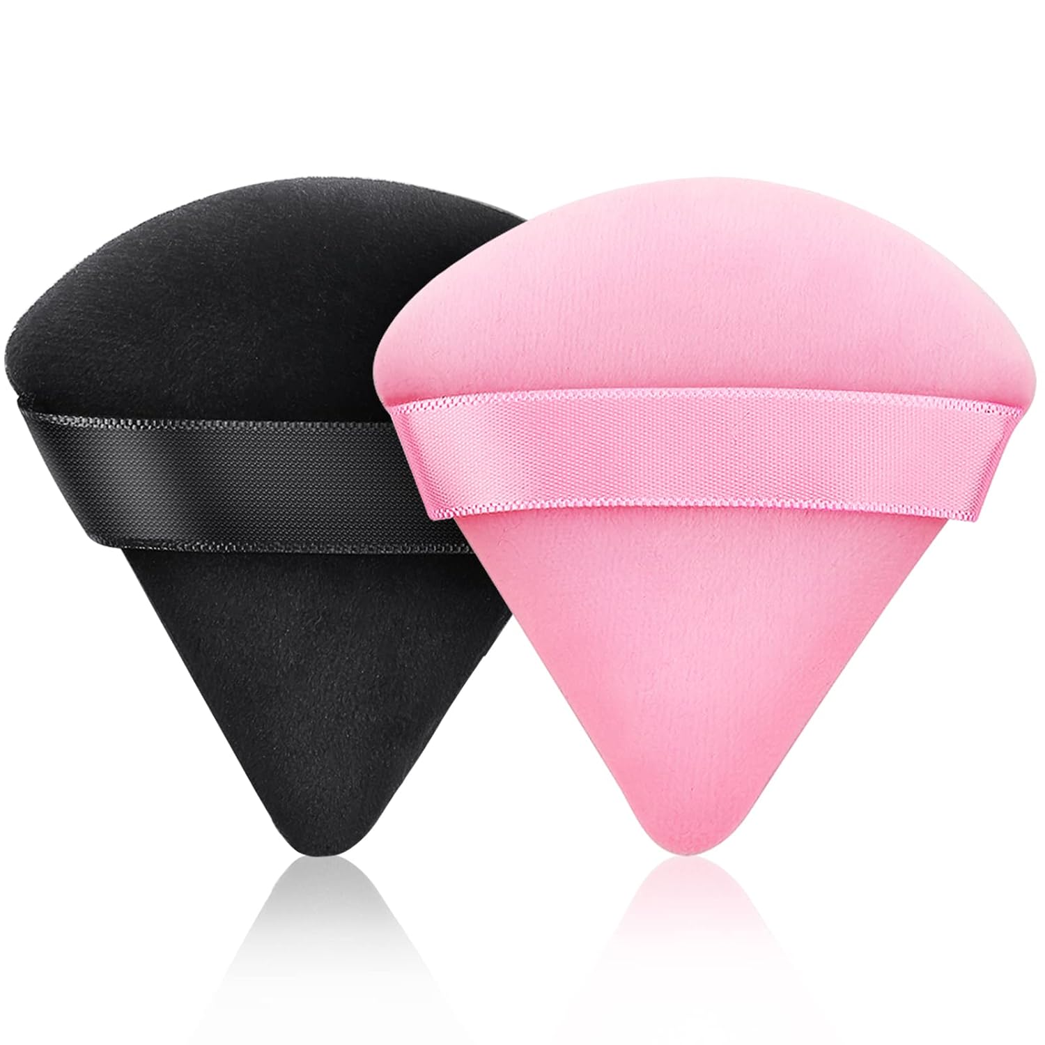 Amazon.com : 2 PCS Powder Puff Triangle Makeup Puffs for Loose Setting ...