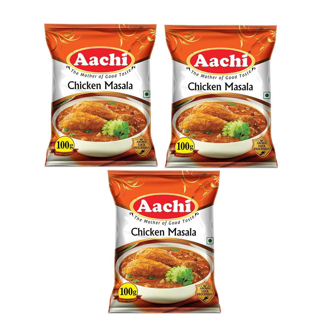 Aachi Chicken Masala 100g (Pack of 3) : Amazon.in: Grocery & Gourmet Foods