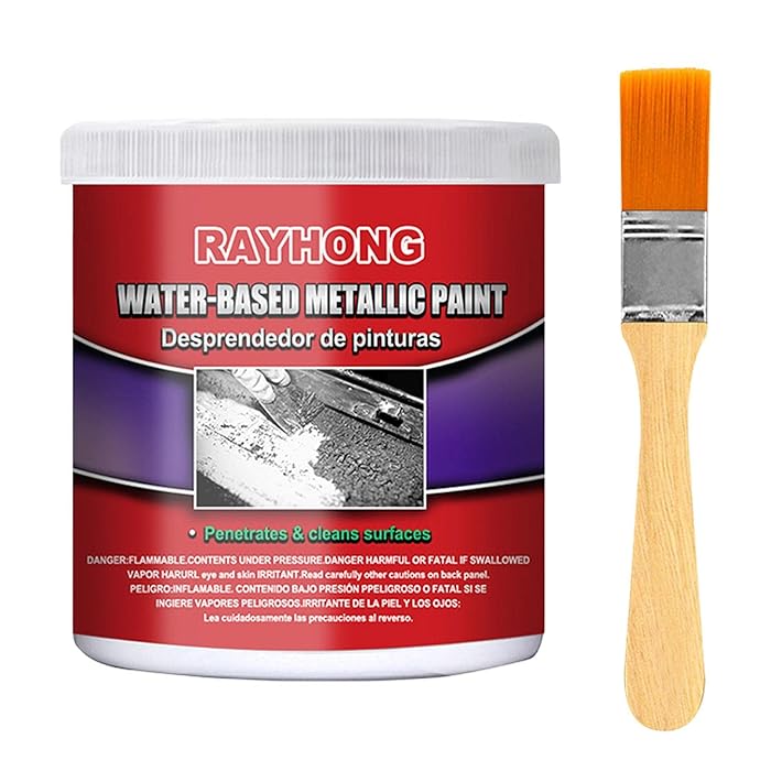 Buy Rust Converter Water Based Metallic Paint, 100g Rust Inhibitor for ...