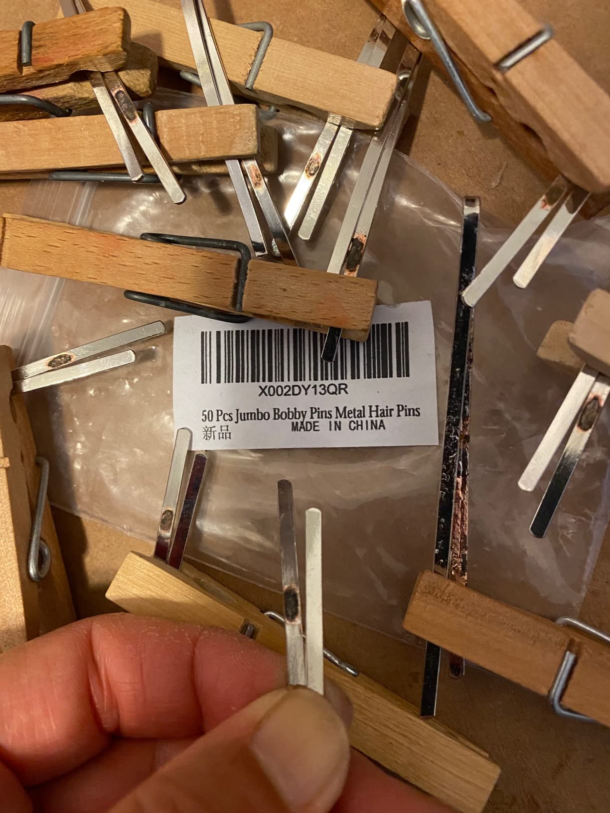 Amazon.com : 50 Pcs Jumbo Bobby Pins Metal Hair Pins : Beauty ...