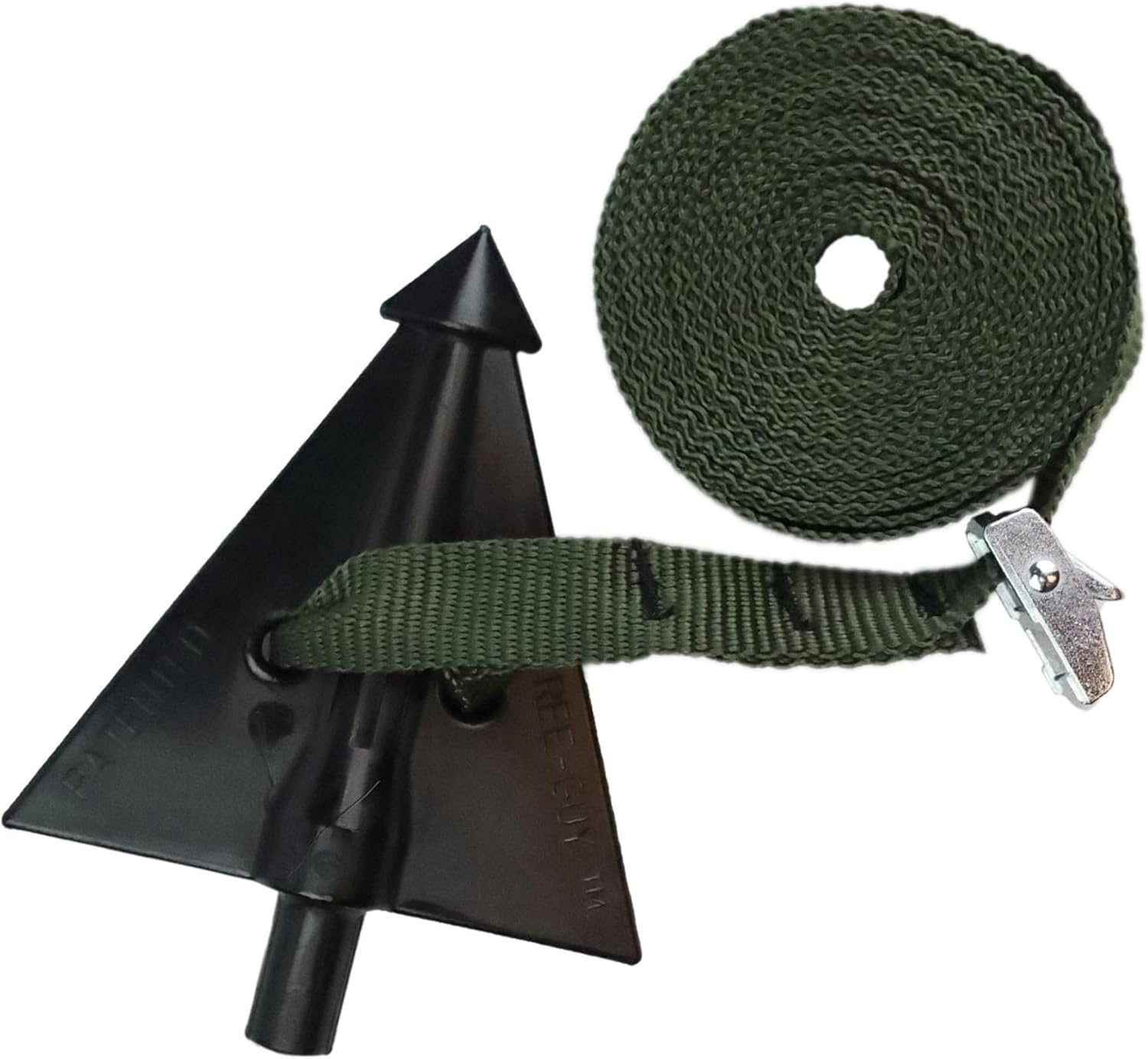 Amazon.com : Pelican Rope Tree Guy Tree Tie Staking Anchor and Strap ...