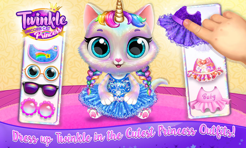 Twinkle - Unicorn Cat Princess - App on Amazon Appstore