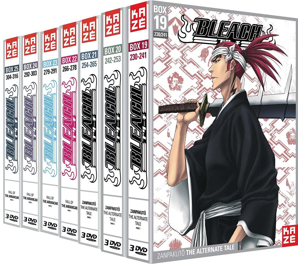 Amazon.com: Bleach - Intégrale Saison 5 - Pack 7 Coffrets Collector ...