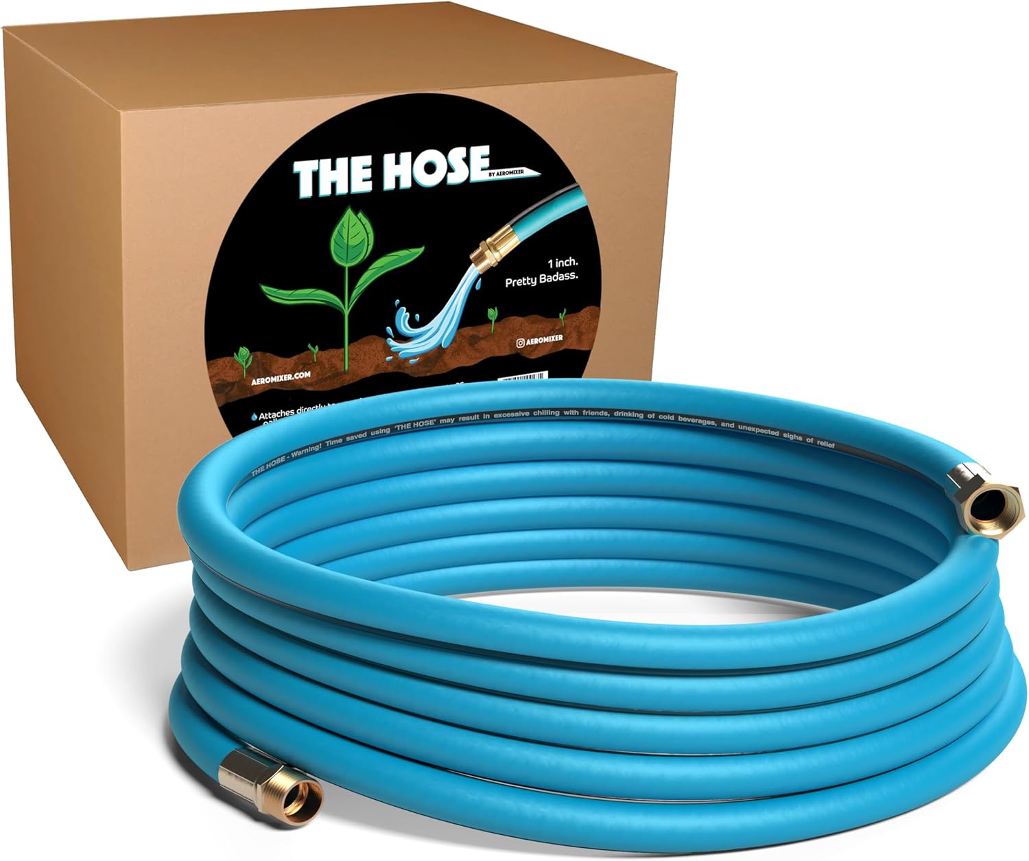 Amazon.com: AEROMIXER THE HOSE - 3/4 Inch Garden Hose 50 Ft Heavy Duty, 650 PSI Industrial ...