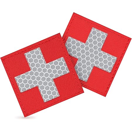 Amazon.com: Military Patches,Reflective Medic Patches, Infrared IR EMS EMT MED Tactical Medical ...