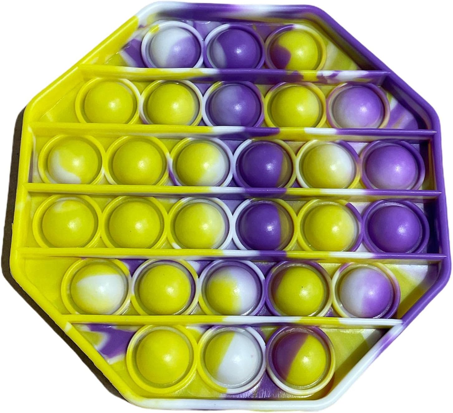 WOA – 2 Tie Dye Bubble Push Pop Fidget Toys Dimples Push Bubble Pop Stress Anxiety Relief Autism ...