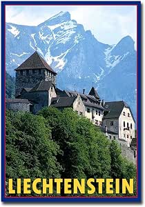 Amazon.com: Lichtenstein, Vaduz Castle Fridge Magnet Size 2.5" x 3.5 ...