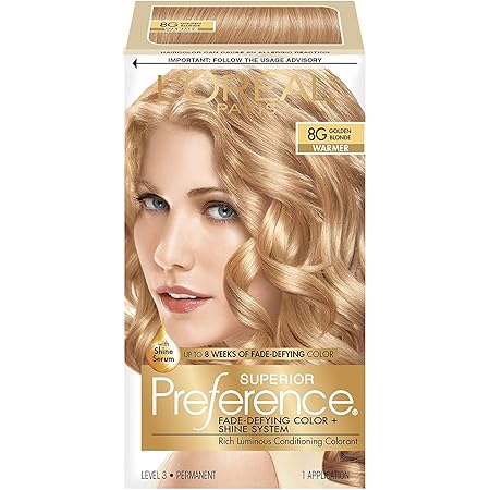 Amazon.com : L'Oreal Superior Preference - 9GR Light Reddish Blonde ...