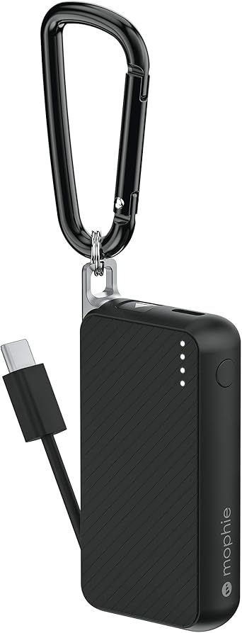 Amazon.com: mophie PowerStation Keychain - Mini Portable Battery with ...