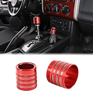 Amazon.com: Aunginsy Aluminum Shifter Gear Hand Brake Cover Compatible ...