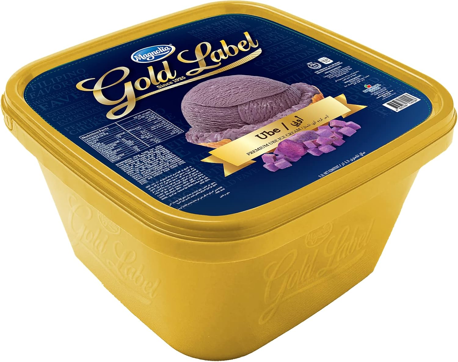Amazon | Magnolia Ice Cream Ube 1.3L (マグノリア アイスクリーム ウベ ラージ 1300ml) | ノー ...