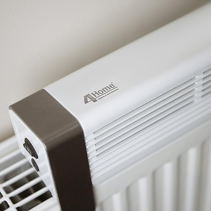 4YourHome Electric Radiator Fan – Low Power Low Noise 12W White ...