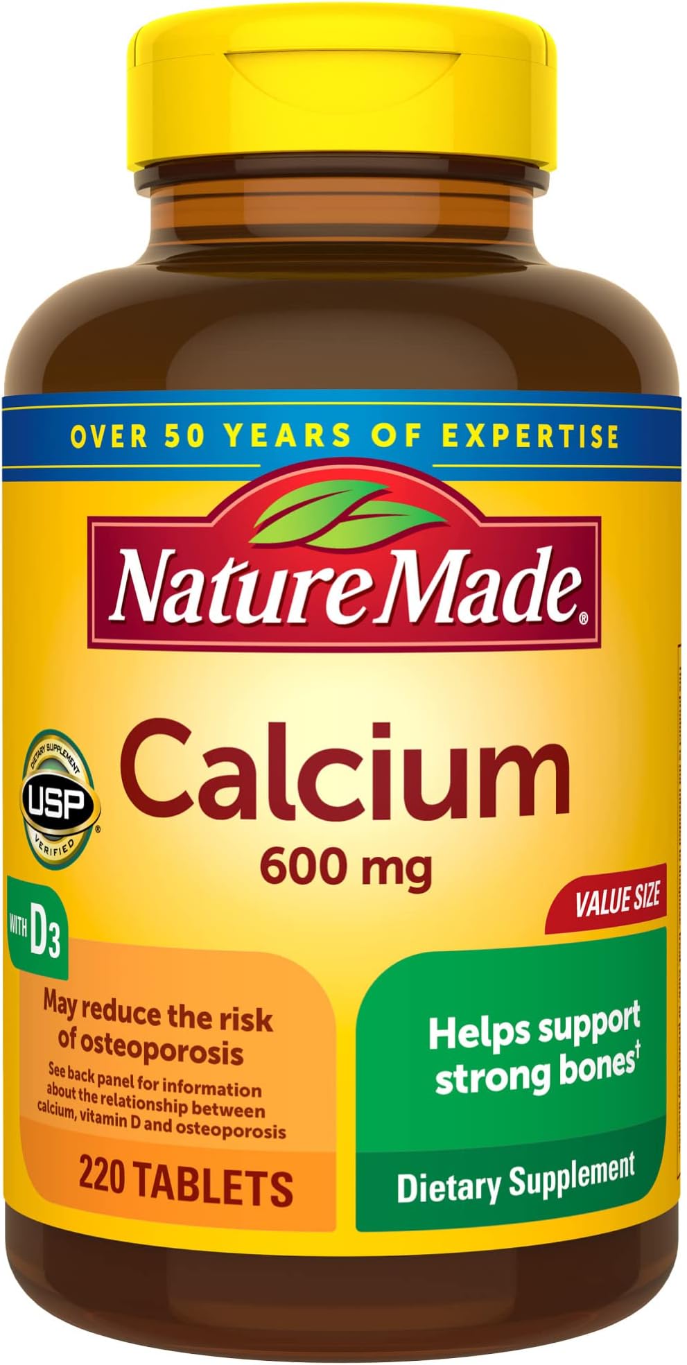 Amazon.com: 21st Century Vitamins Calcium Citrate Plus D3 Maximum ...
