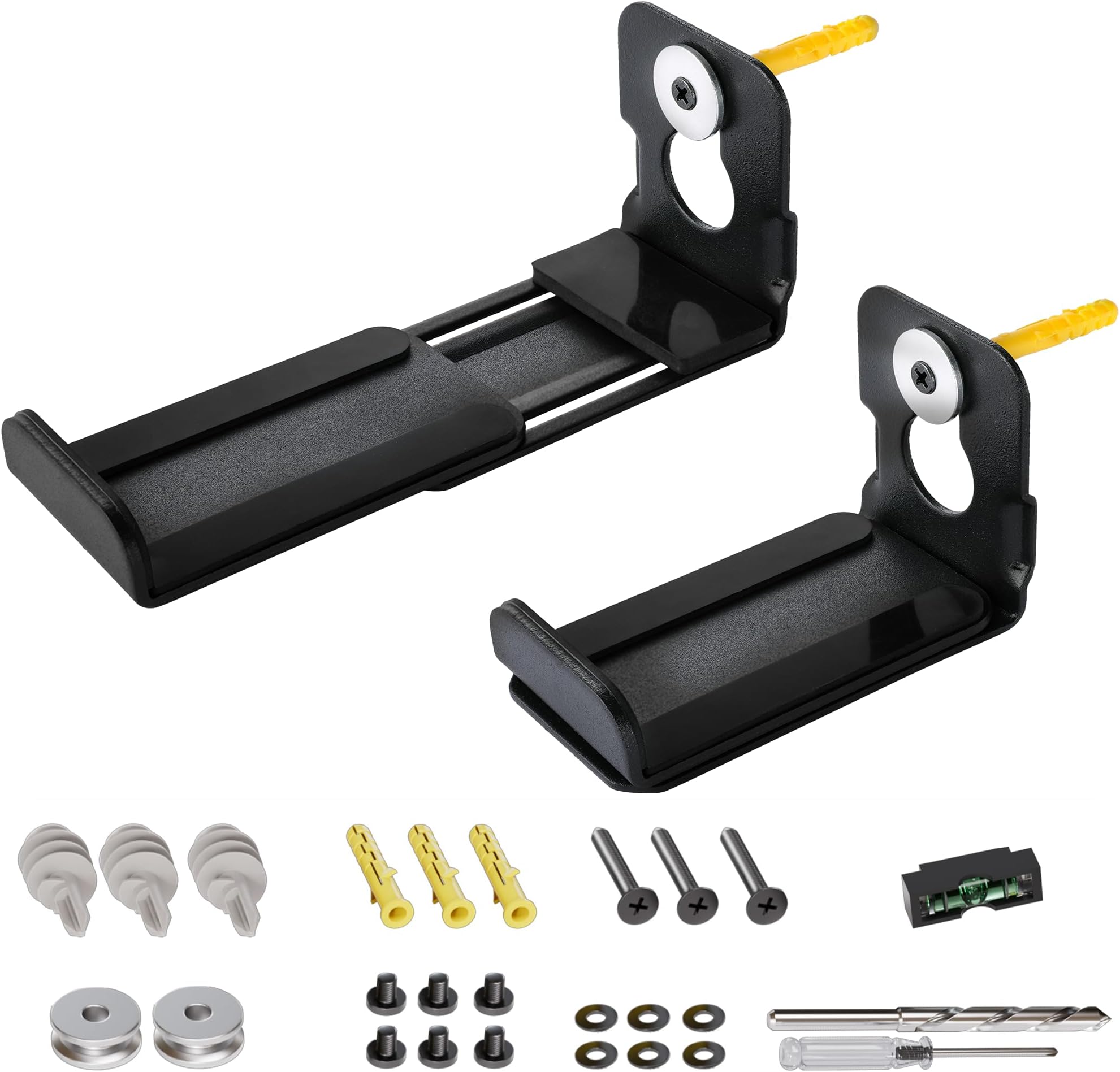 Amazon.com: MUAKIOY Sound Bar Mounts Under TV, Soundbar Bracket ...