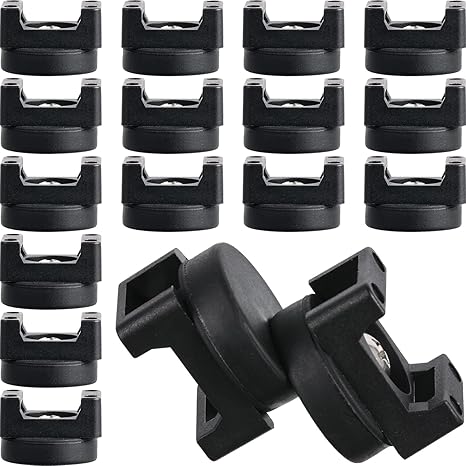 Amazon.com: Yookeer 15 Pieces Magnetic Cable Clips Zip Tie Mount Base ...