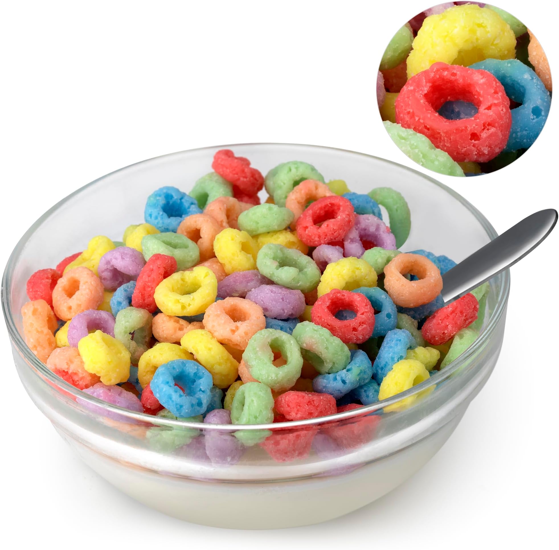 Amazon.com: Fruit Loop Candle - Mini Candle - Fruit Loop Cereal Bowl ...