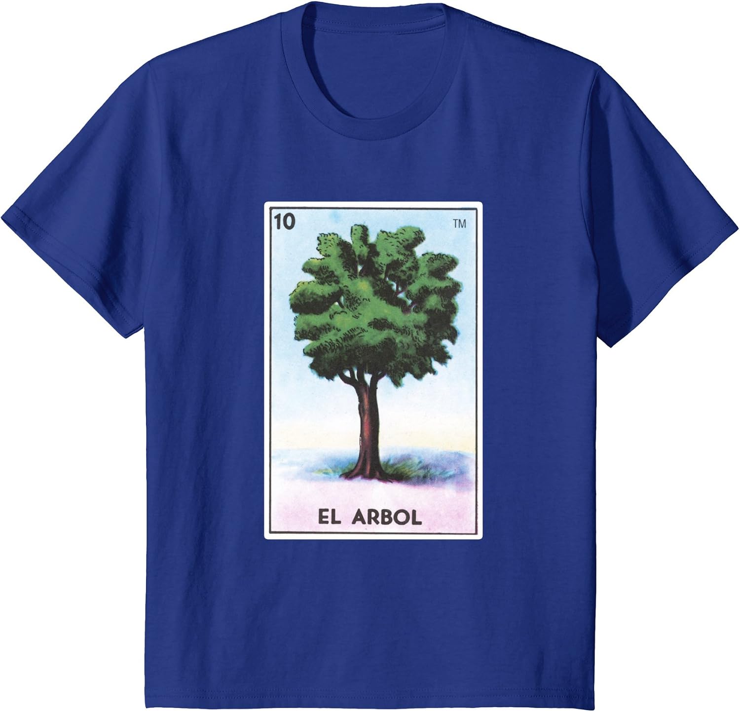 Amazon.com: El Arbol Card Loteria Shirt Tree Mexican Bingo Tarot ...