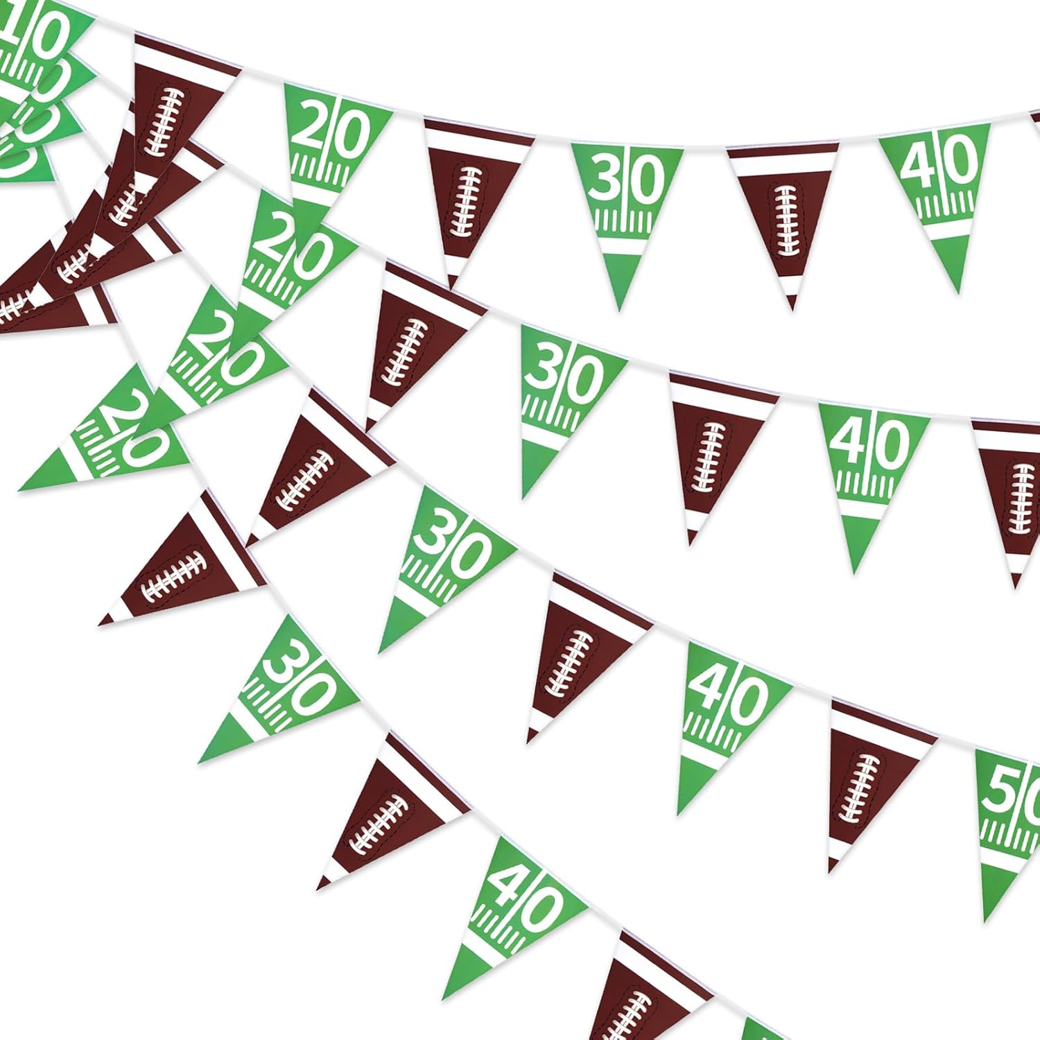 Amazon.com: Football Party Decorations-4Pcs 7.6Ft Football Banner ...