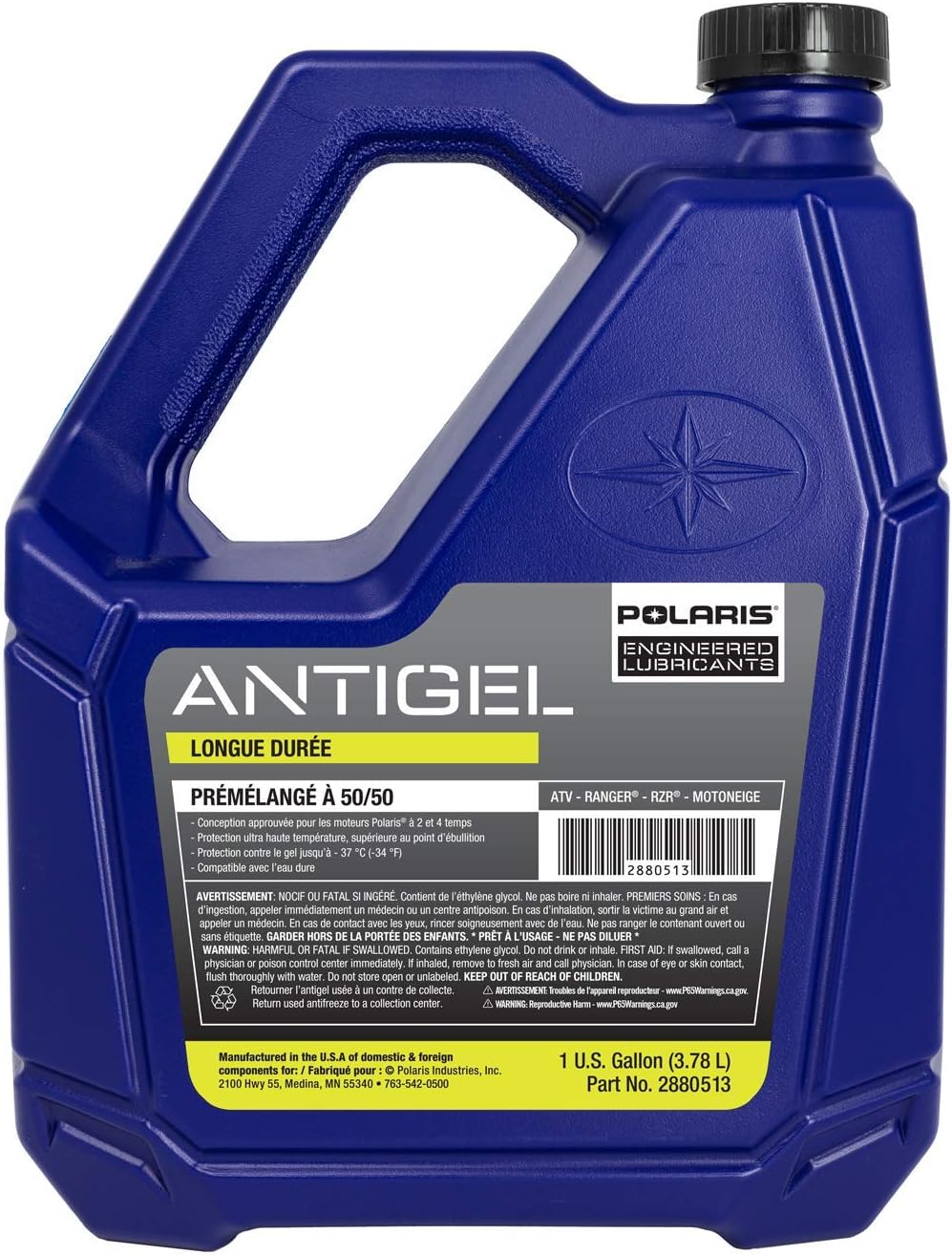 50/50 Premix Extended Life Antifreeze, Snowmobiles and ORV Aluminum ...