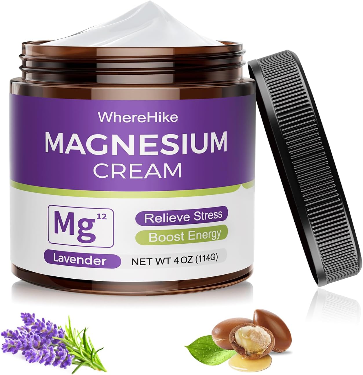 Amazon.com: FUKEVY Magnesium Oil Cream for Sleep,Magnesium Body Butter ...