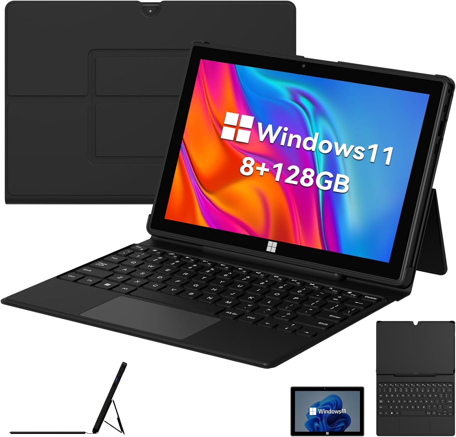 Amazon.com : A DREAMER Windows 11 Tablet PC 10.1“: Detachable 2-in-1 ...