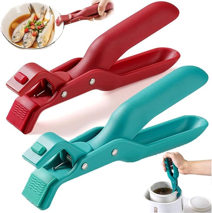 Multi-Function Anti-Scald Bowl Clip, 2pcs Multi-Purpose Anti-Scald Bowl ...