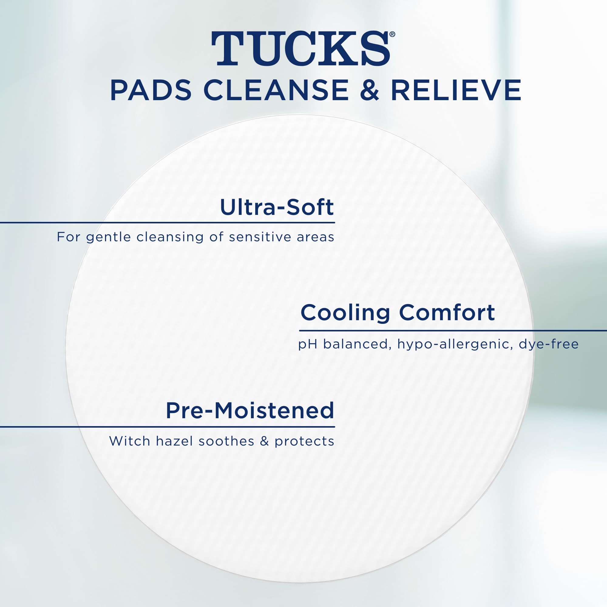Snapklik.com : Tucks Multi-Care Relief Kit 40 Count Witch Hazel Pads ...