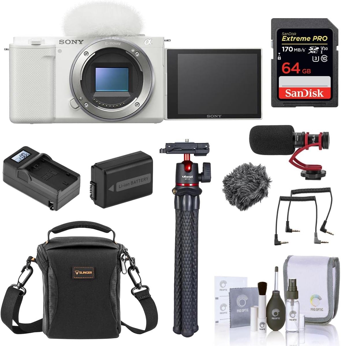 Amazon.com : Sony ZV-E10 Mirrorless Interchangeable Lens Vlog Camera ...