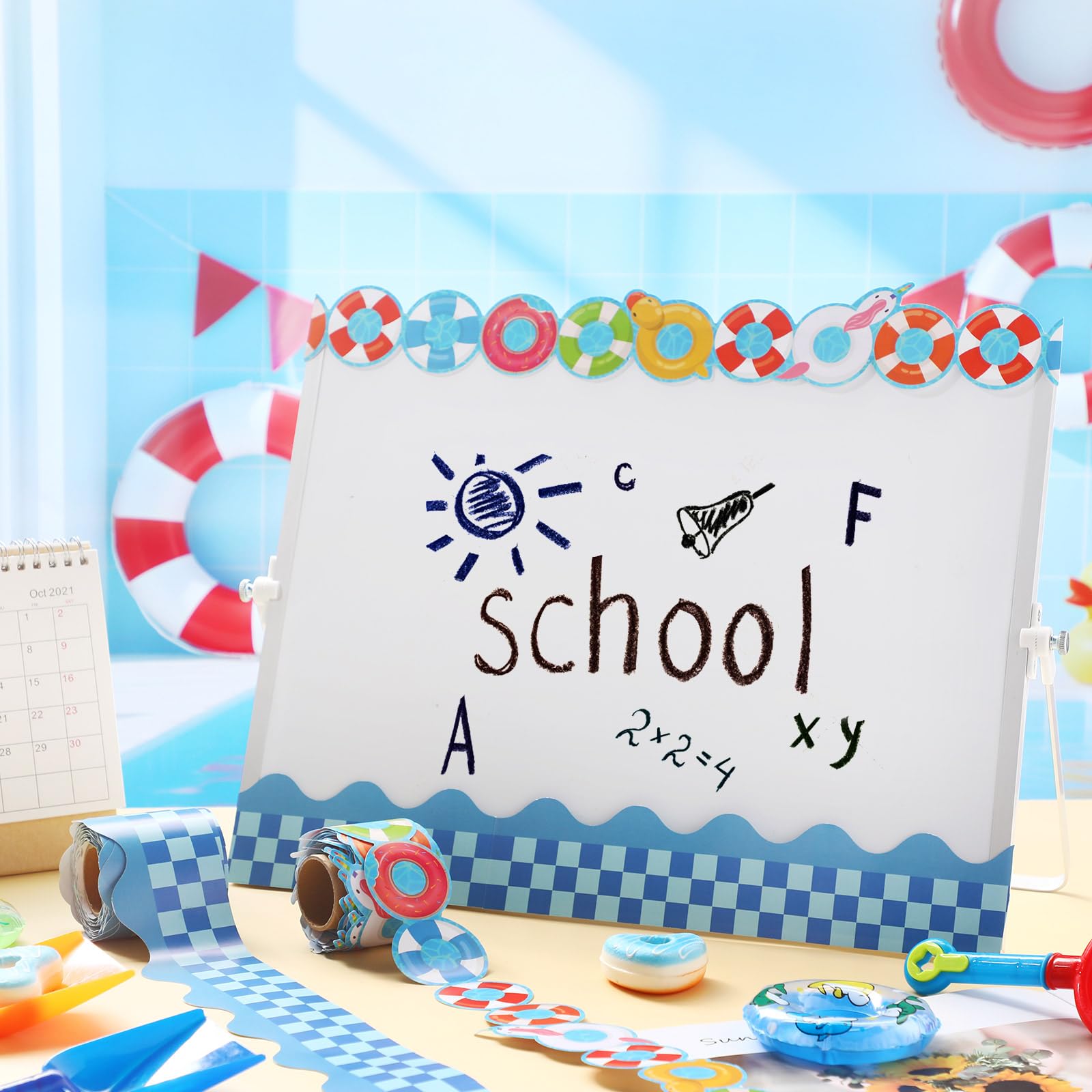 Snapklik.com : Trandraft 2 Rolls 65.6ft Swimming Bulletin Board ...