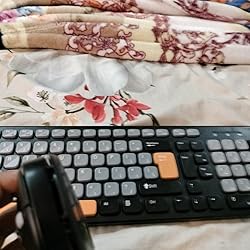 Amazon.in: Buy Portronics Key7 Combo Wireless Keyboard & Mouse Set with ...