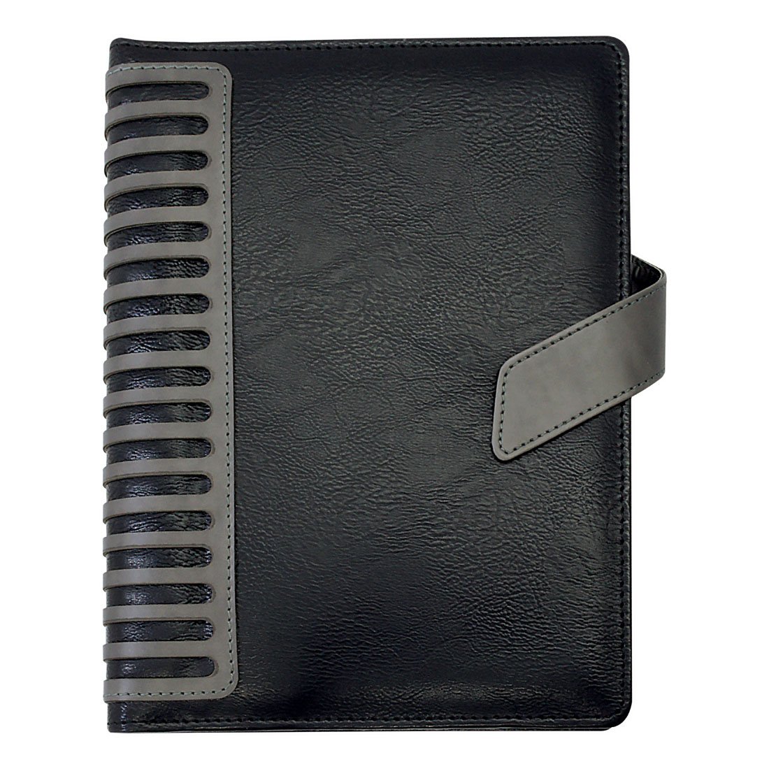 A5 Black Grey Notebook Folder : Amazon.in: Office Products